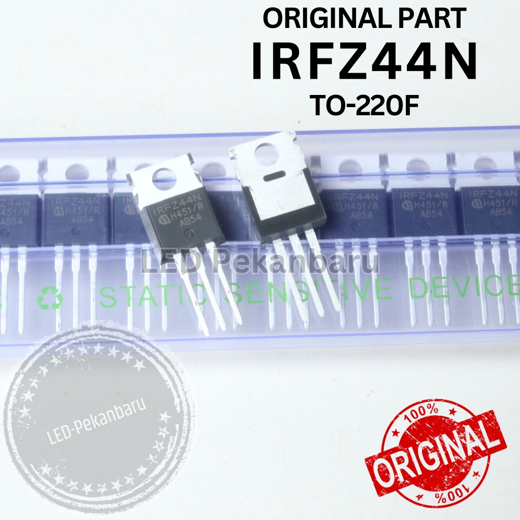 Jual MOSFET IRFZ44NPBF IRFZ44 IRFZ44N 55V 49A TO 220 | Shopee Indonesia