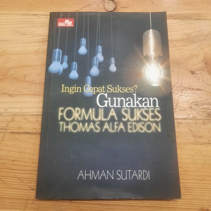 Jual INGIN CEPAT SUKSES? GUNAKAN FORMULA SUKSES THOMAS ALFA EDISON | Shopee Indonesia