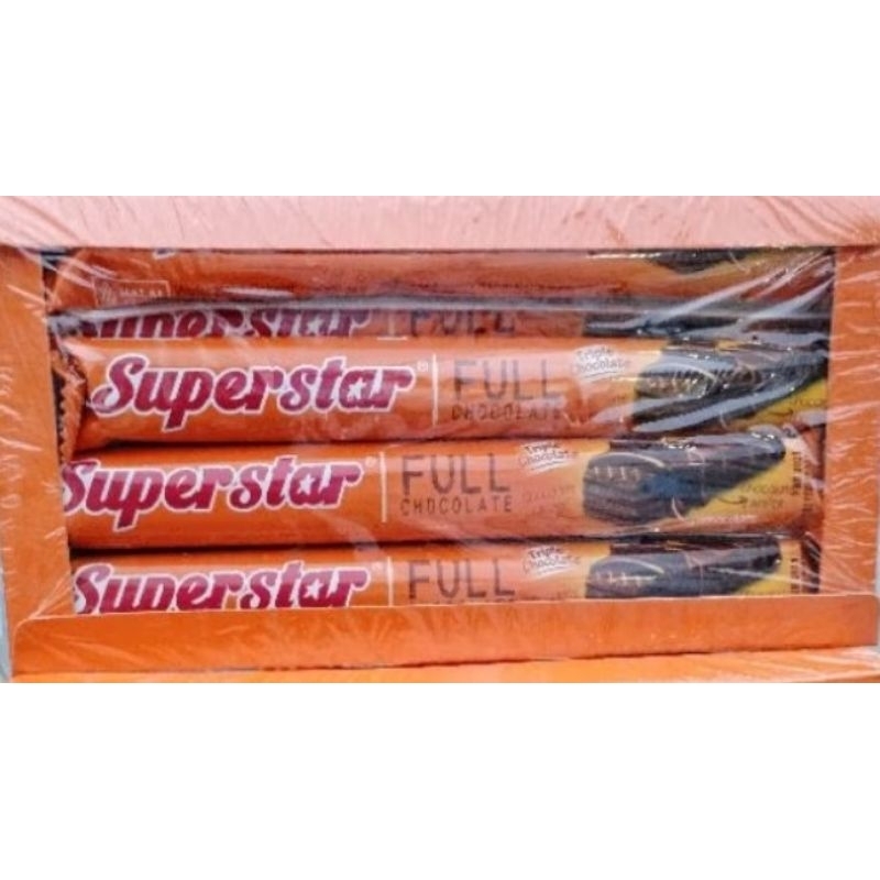 Jual Superstar Wafer Triple CHocolate 320 gr 1 box isi 20 pcs | Shopee ...