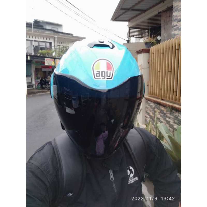 Jual helm copy agv orbyt | Shopee Indonesia