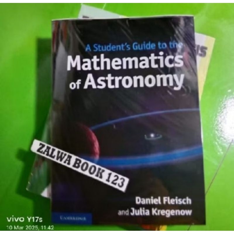 Jual Buku A Student's Guide to the Mathematics of Astronomy | Shopee ...
