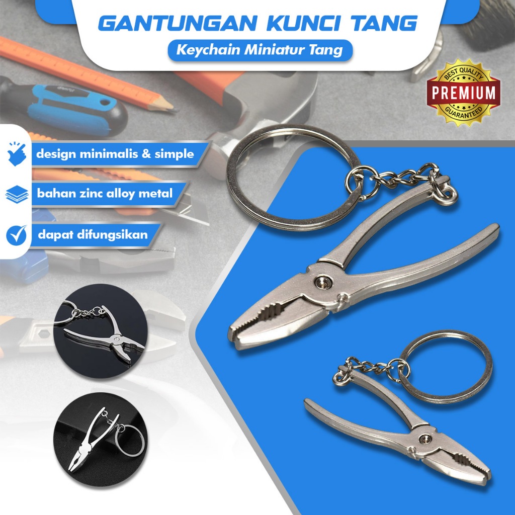 Jual RALALI Keychain Gantungan Kunci Tang Alat Perkakas Toolkit Mini ...