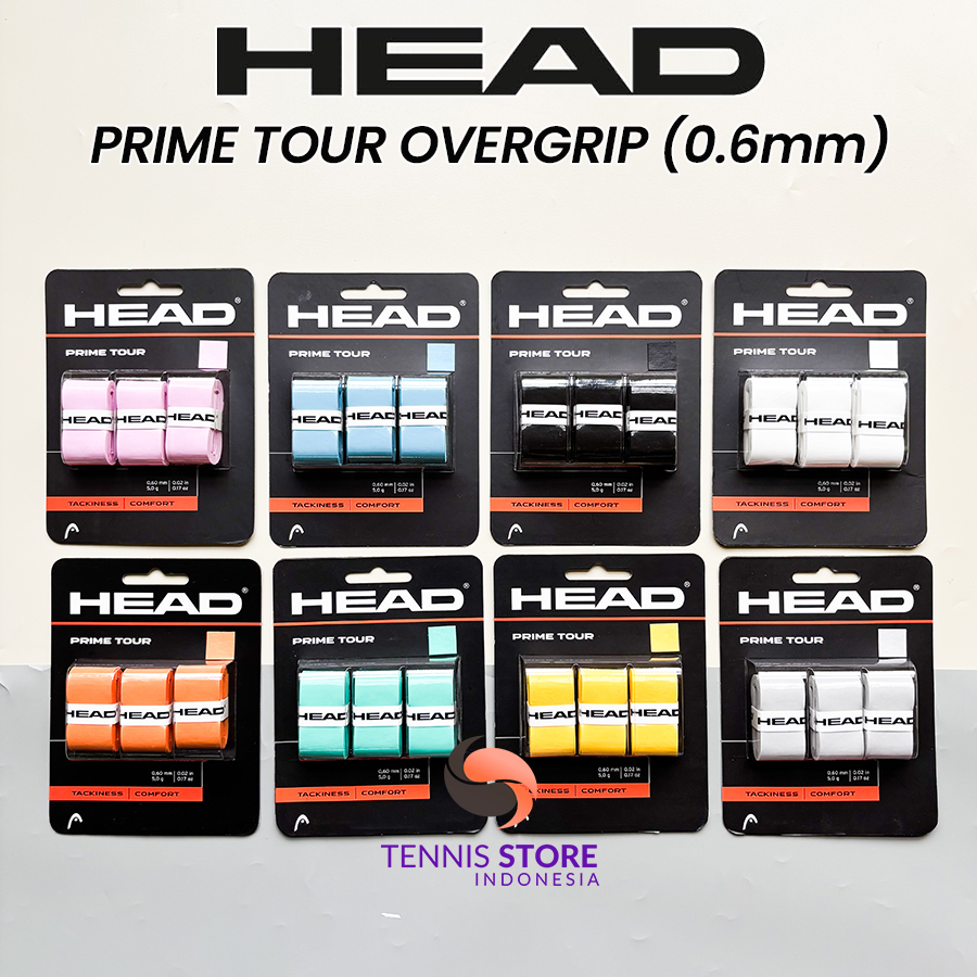 Jual Grip Tenis HEAD Prime Tour Overgrip Original | Shopee Indonesia