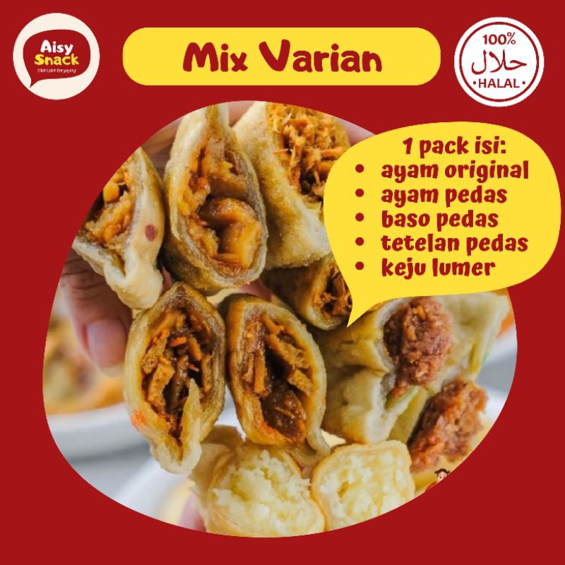 Jual Cireng Isi Mix Variant Ayam Baso Tetelan Pedas Keju Lumer Murah Enak | Shopee Indonesia