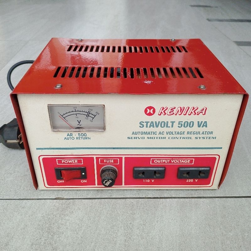 Jual KENIKA Stavolt Stavol Stabilizer 500 Watt VA / Penyetabil ...