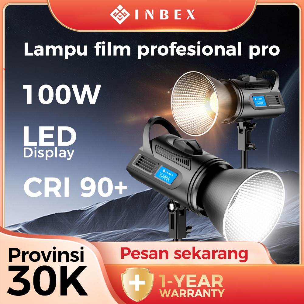 Jual INBEX 100S Lampu Live Lighting Streaming Konten 2800K-6500K LED ...