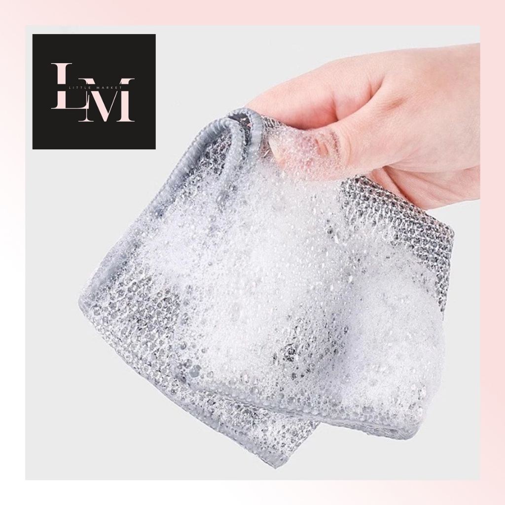 Jual LM Kain Kawat Lap Dapur Jaring Halus Cuci Piring dan Panci | Kain ...