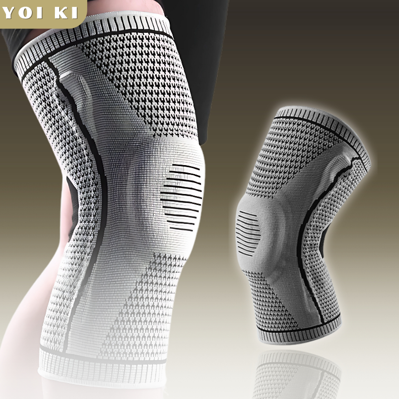 Jual YOI KI Deker Olahraga Pelindung Lutut Knee Pad Support Brace Dengan Spring dan Patella Gel ...