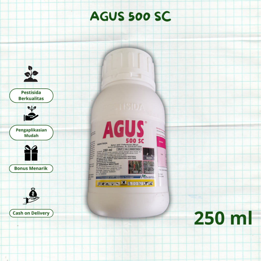 Jual AGUS 250 ML - (Insektisida) Pembasmi Kutu Kebul dan Serangga Pada ...