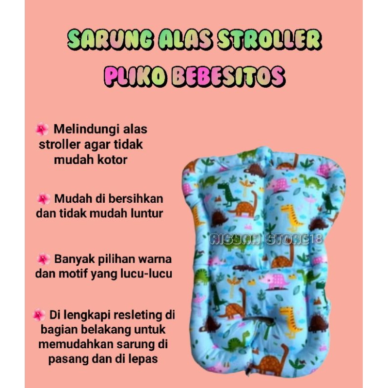 Jual SARUNG ALAS STROLLER PLIKO BEBESITOS (SARUNGNYA SAJA) | Shopee ...