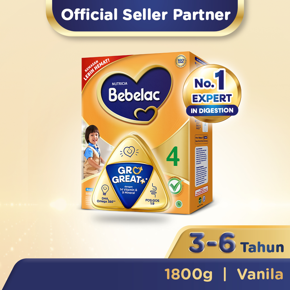 Jual Bebelac 4 Madu Vanila 1800g - Citra Susu | Shopee Indonesia