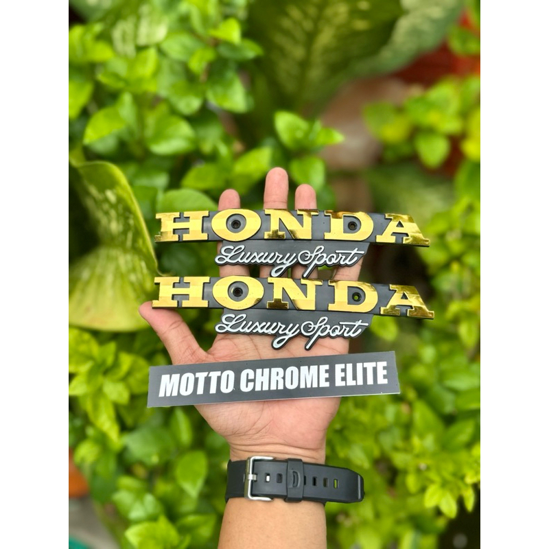 Jual LOGO TANGKI EMBLEM TANGKI GL PRO GL MAX HONDA LUXURY BAHAN ABS ...