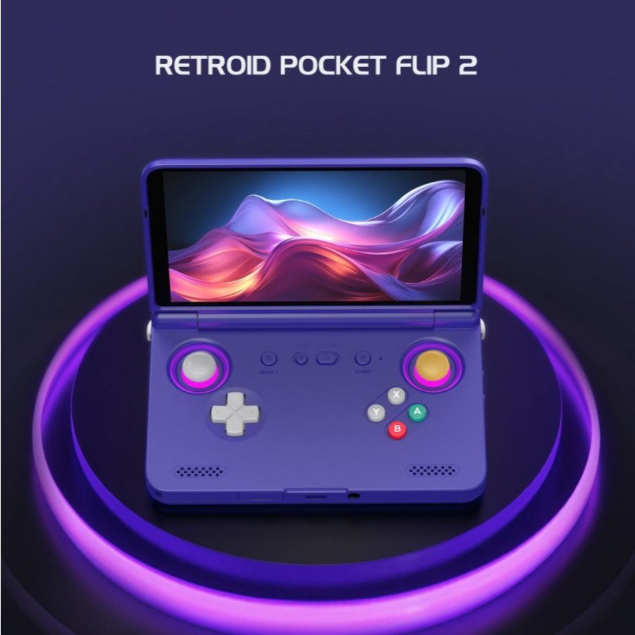 Jual Retroid Pocket Flip 2 Portable Handheld Retro Game Console Android ...