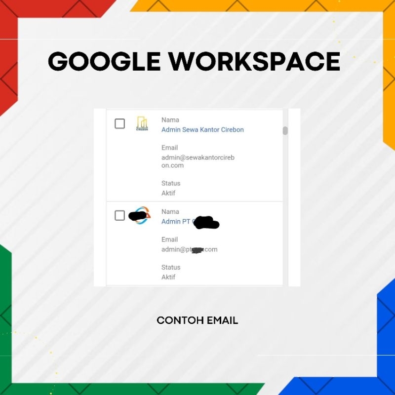Jual Google Workspace G Suite Email bisnis domain perusahaan | Shopee Indonesia