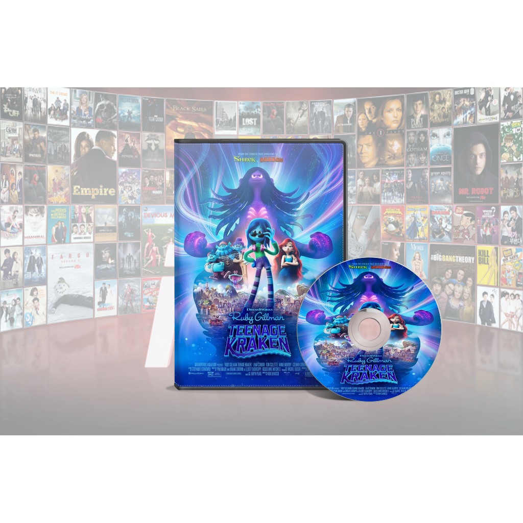 Jual DVD Film Animasi Ruby Gillman Teenage Kraken (2023) | Shopee Indonesia