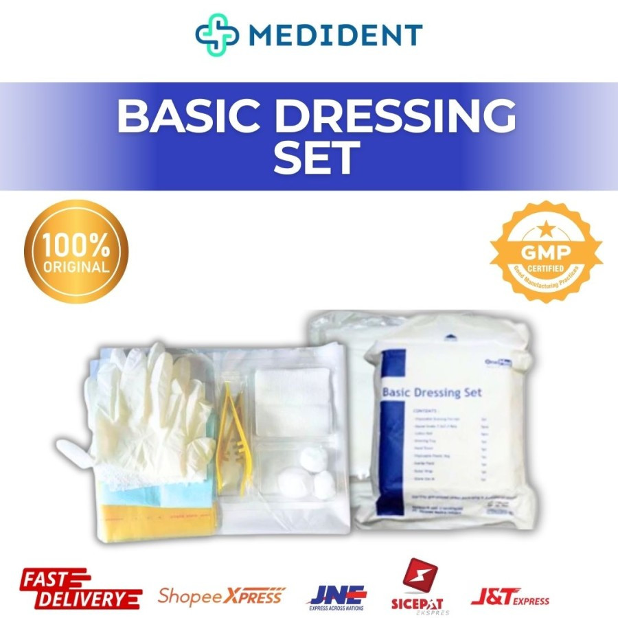Jual Basic Dressing Set / Perban Rawat Luka Disposable / P3K | Shopee Indonesia
