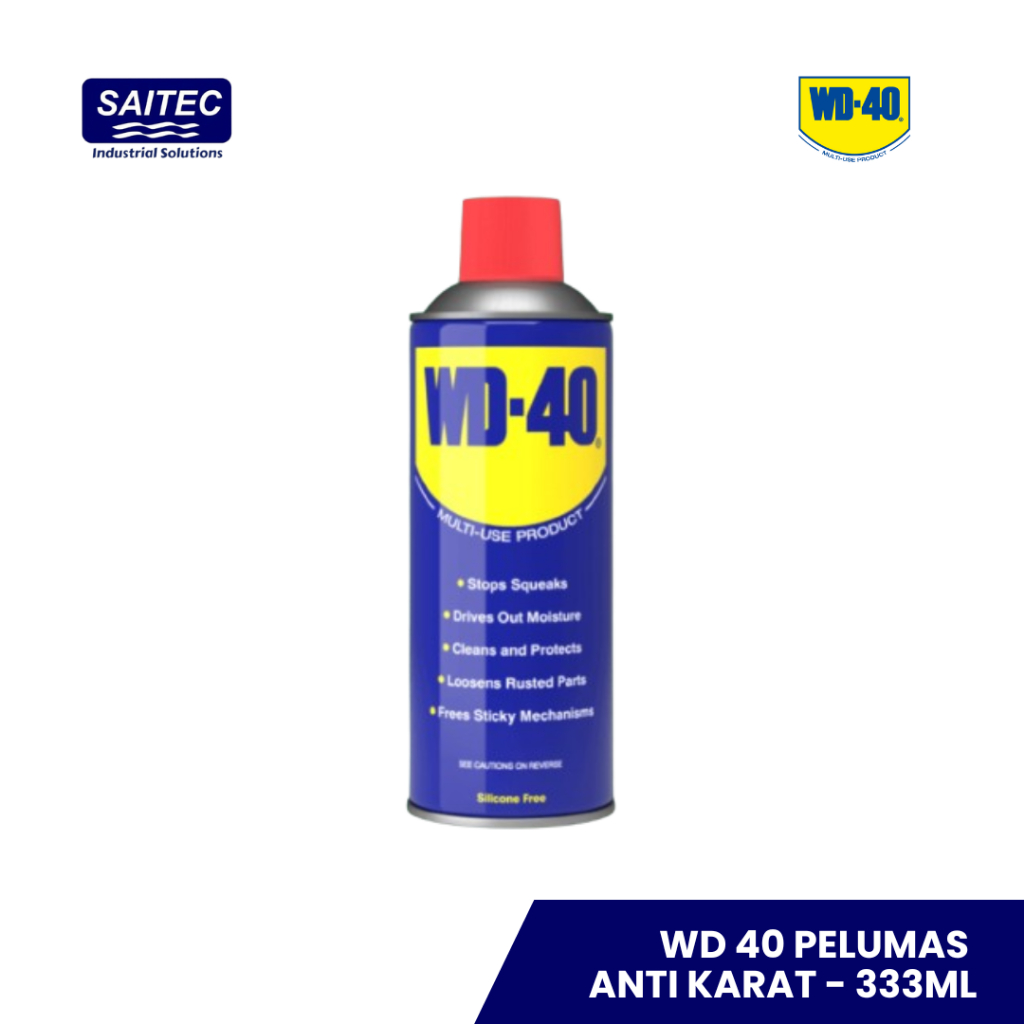 Jual WD 40 Cairan Pelumas Anti Karat Semprot 333 ml - Anti Karat | Pelumas | Shopee Indonesia