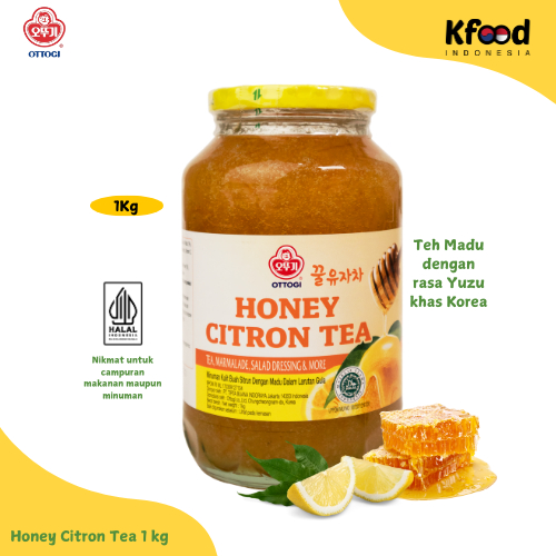 Jual [HALAL] Kfoodind - Ottogi Honey Citron 1kg | Shopee Indonesia