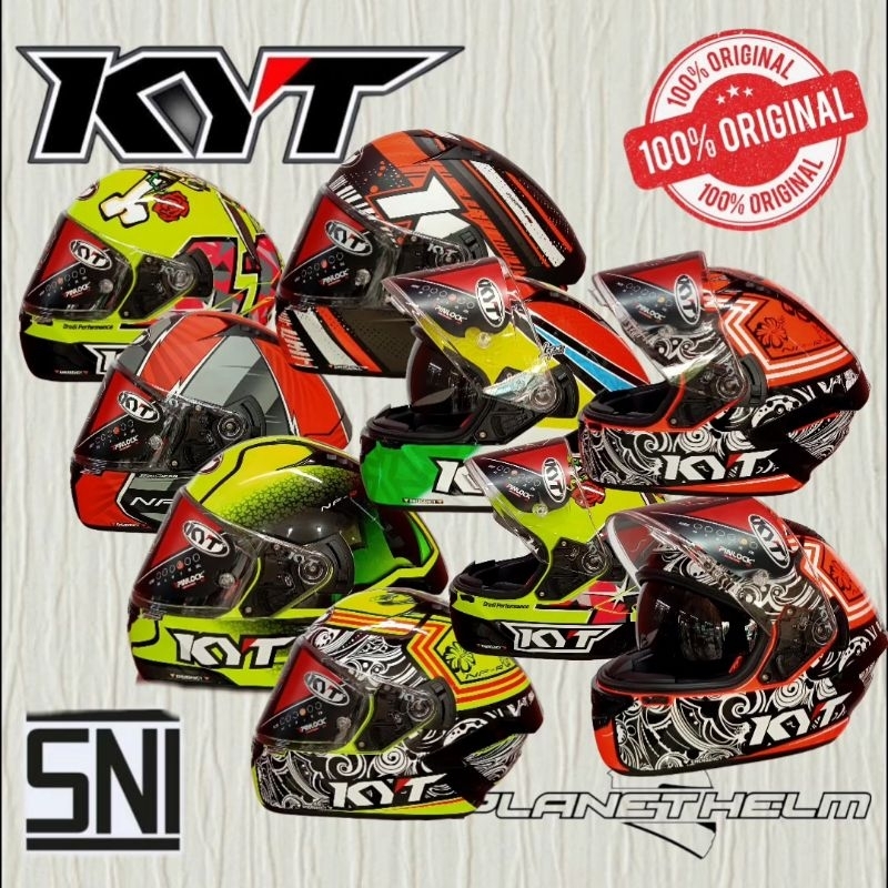 Jual KYT NFR POLOS DAN MOTIF REPLICA | Shopee Indonesia