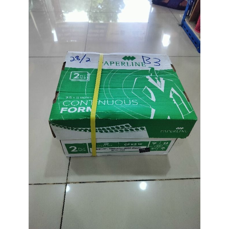 Jual Continuous Form Paperline K2 Warna Bagi3 | Shopee Indonesia