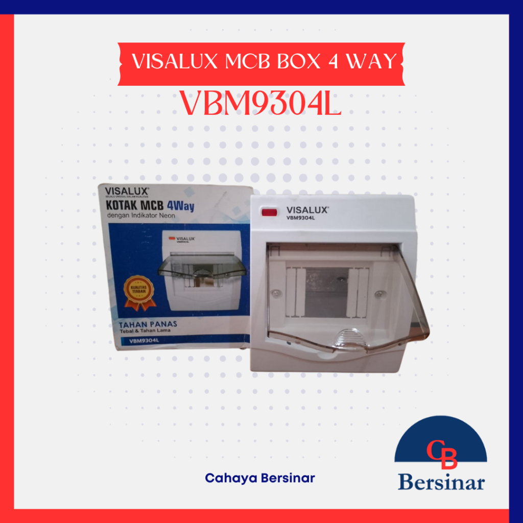 Jual Visalux MCB Box 4 Way – Perlindungan Kelistrikan yang Praktis dan ...