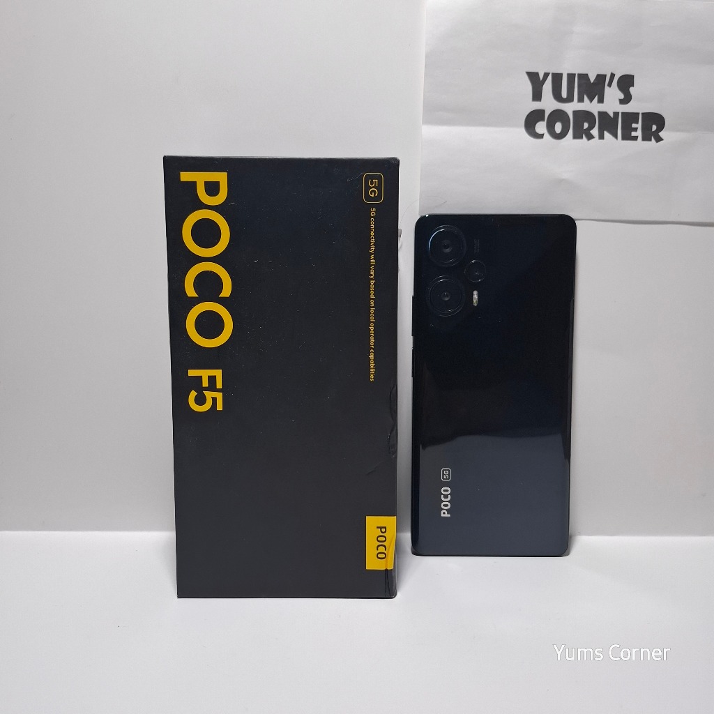 Jual Handphone Poco F5 5G 12/256 Second Fullset | Shopee Indonesia