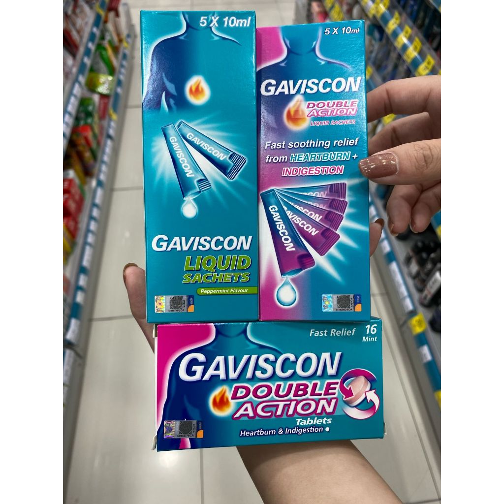 Jual GAVISCON CAIR DAN TABLET OBAT GERD DAN ASAM LAMBUNG | Shopee Indonesia