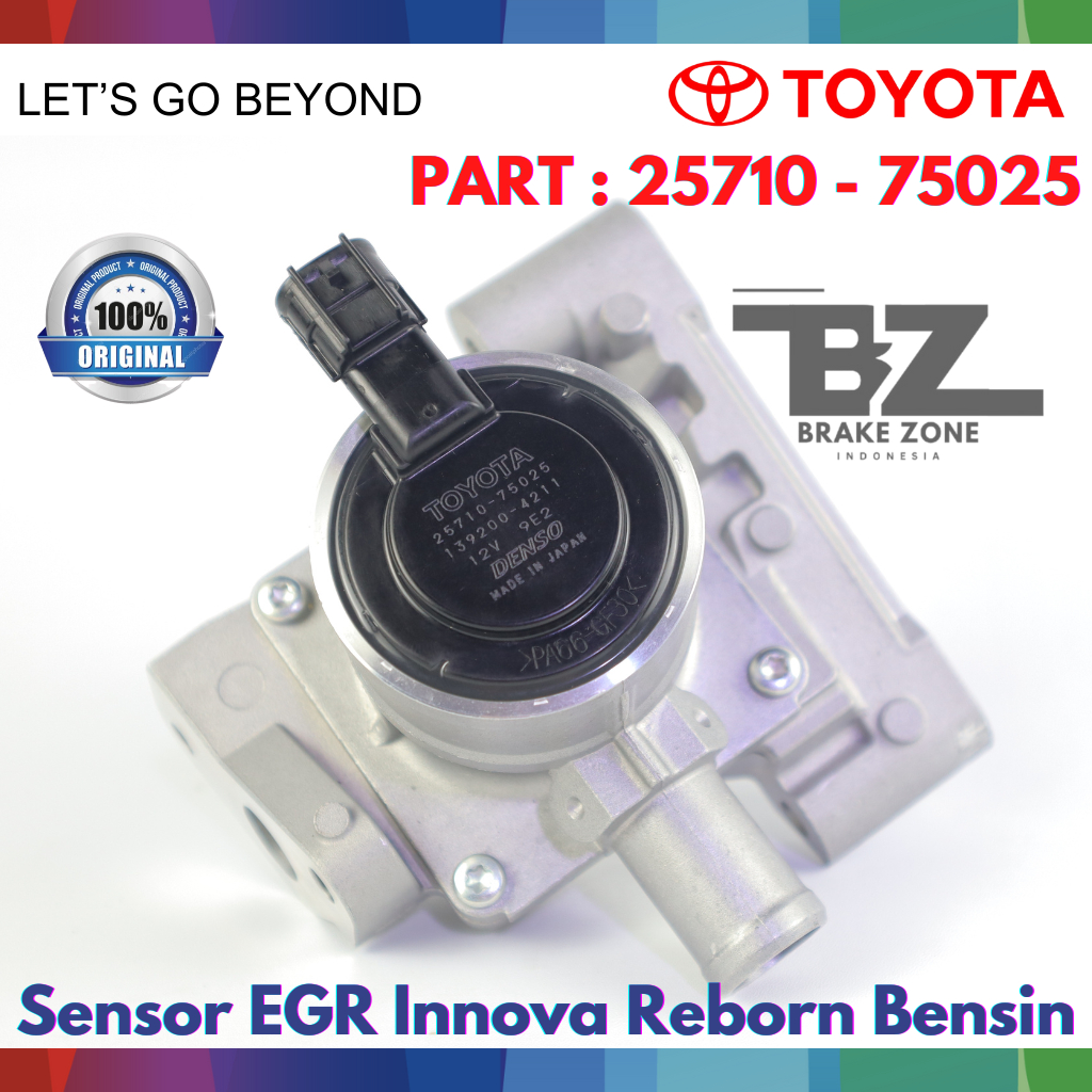 Jual Sensor Valve EGR Toyota Innova Reborn ORIGINAL TOYOTA Genuine ...