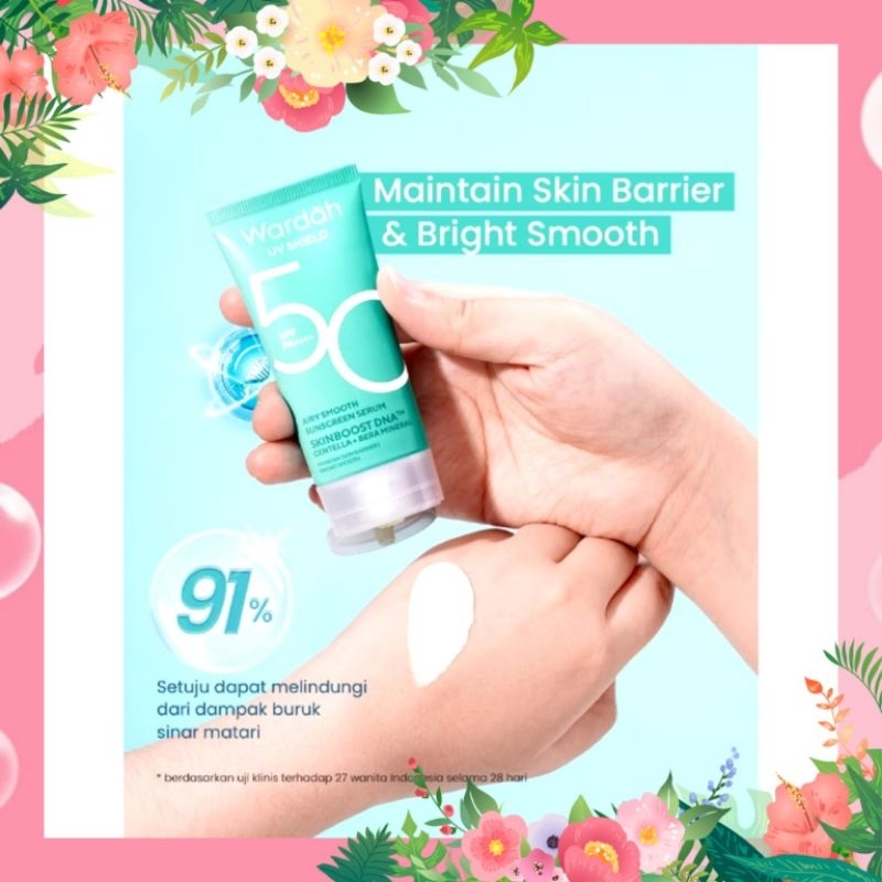 Jual WARDAH UV SHIELD AIRY SMOOTH SUNSCREEN SERUM SKINBOOST DNA 25 ML ...