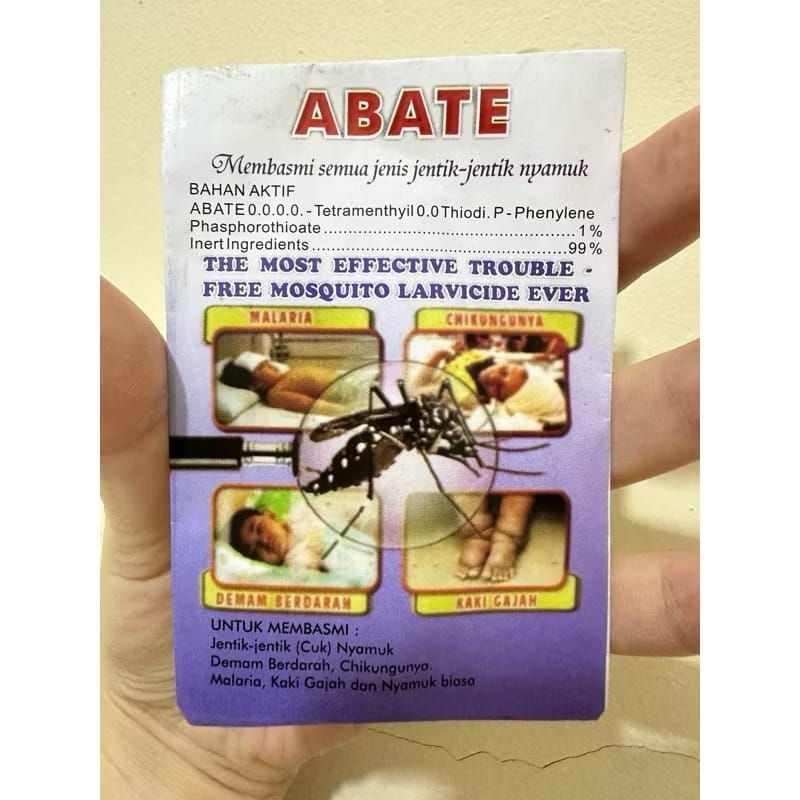 Jual Bubuk ABATE Pembasmi Jentik Nyamuk 1 Sachet | Shopee Indonesia