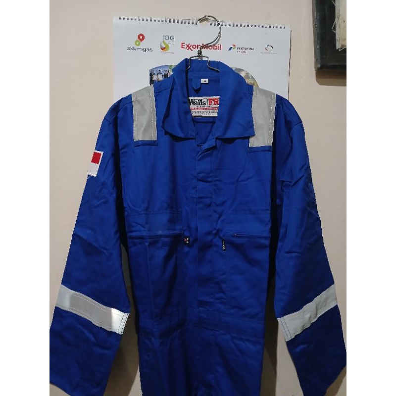Jual Coverall Baju Kerja Walls Flemings anti api | Shopee Indonesia