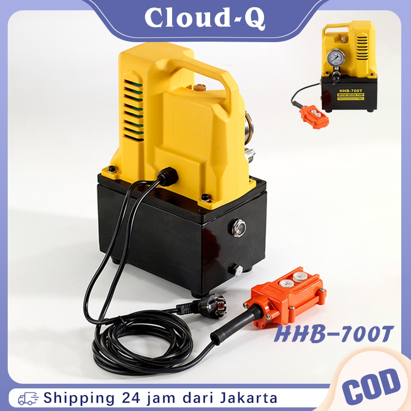 Jual Pompa Hidrolik Elektrik HHB-700T 1.2KW Hydraulic Pump Hydraulic Power Pack Mesin Pompa ...