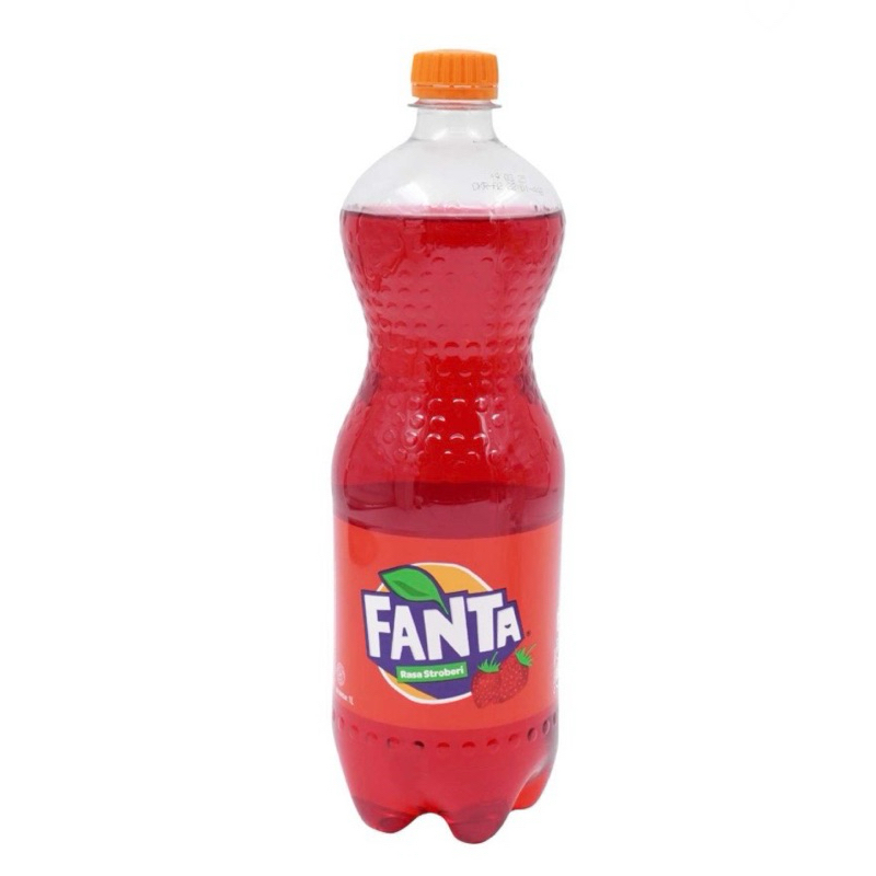 Jual Minuman Soda Fanta Strawberry Botol 1L | Shopee Indonesia