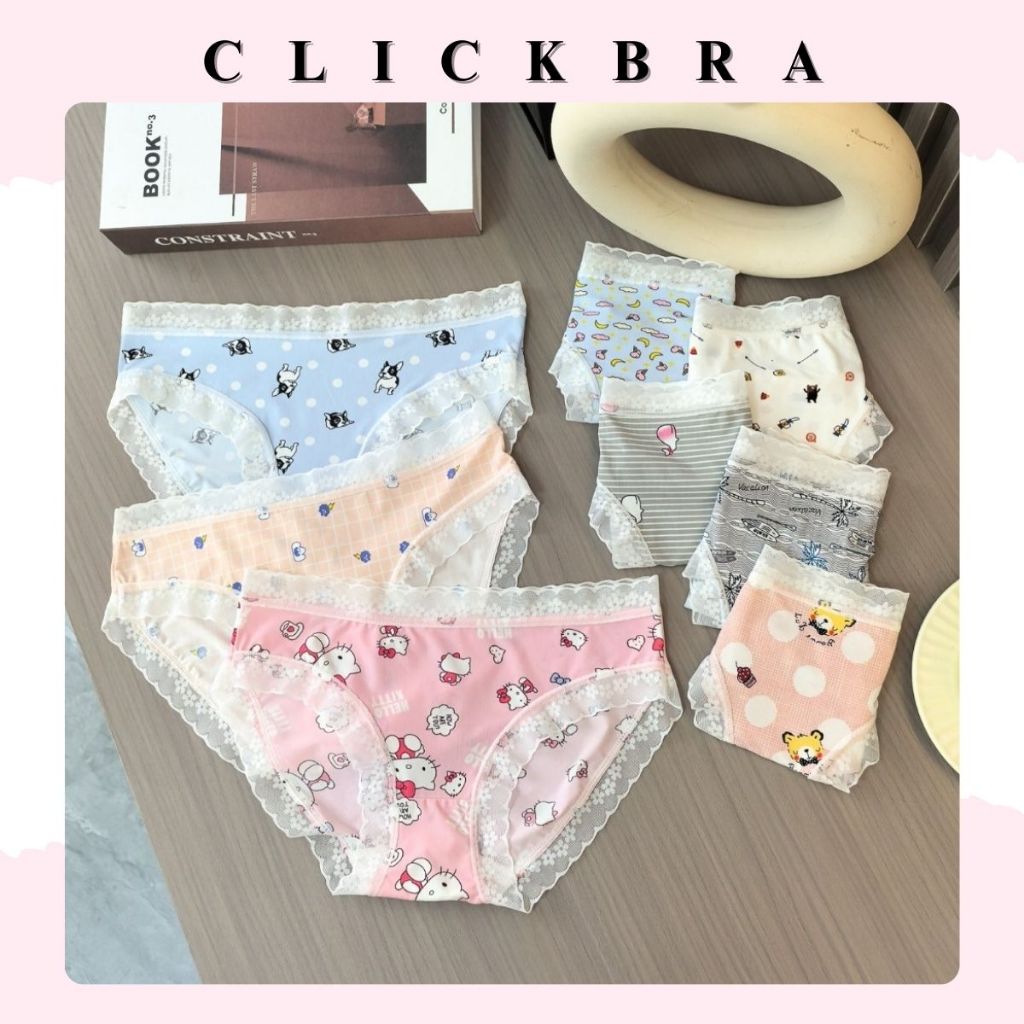 Jual CUCI GUDANG CD1948 Celana Dalam Anak Wanita Renda Motif Kartun ...