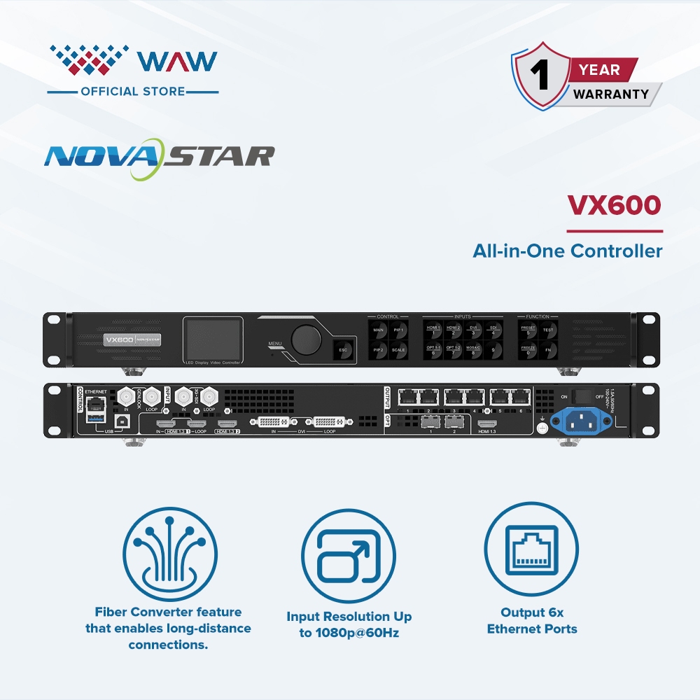 Jual Novastar VX600 Processor All In One Video Processor | Shopee Indonesia