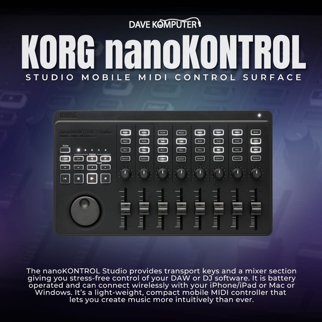 Jual Korg nanoKONTROL Studio Mobile MIDI Control Surface | Shopee Indonesia