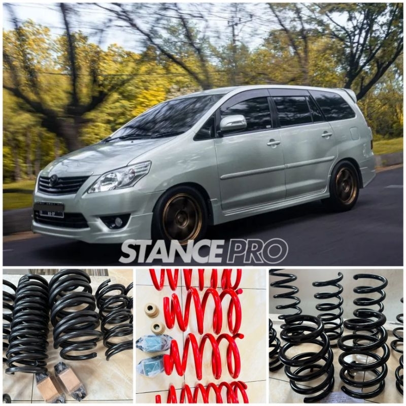 Jual LOWERINGKIT TOYOTA INNOVA BARONG/REBORN/ZENIX EMPUK DAN ANTI ...