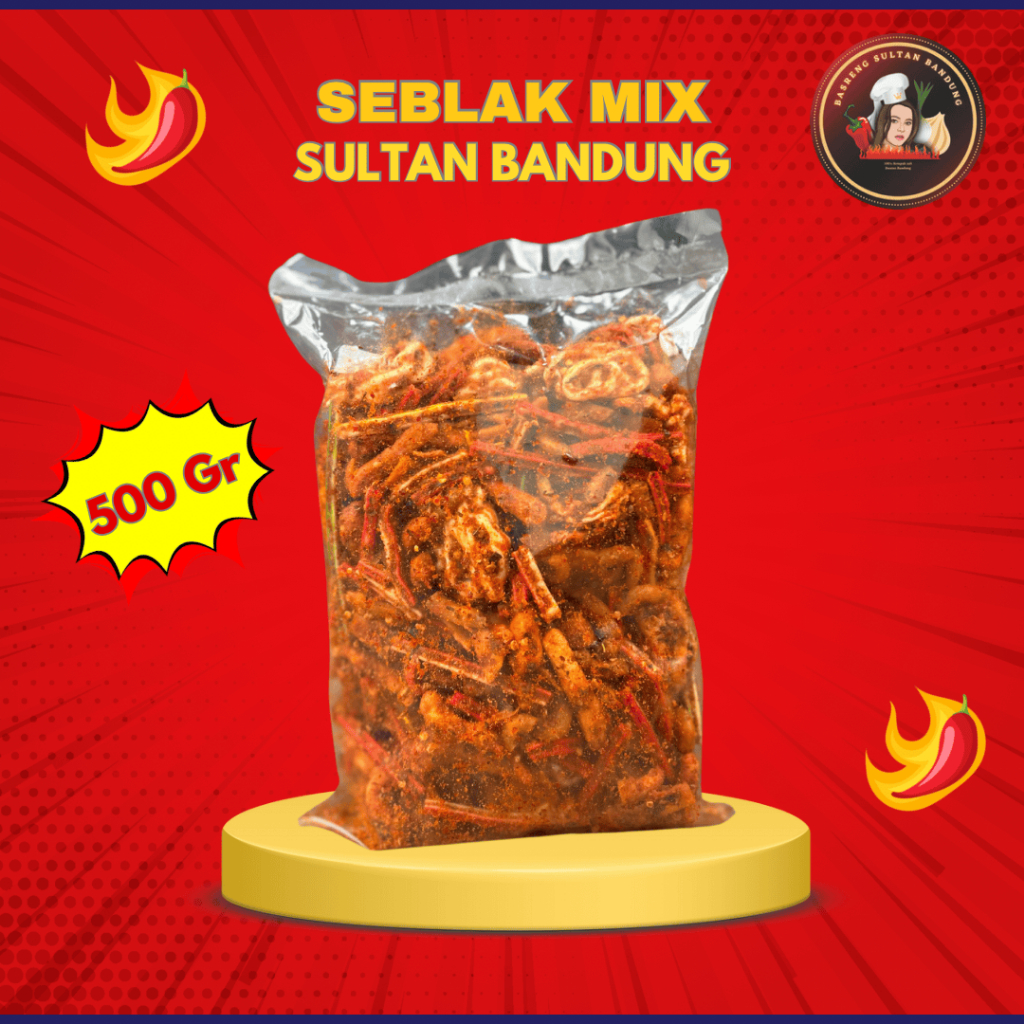 Jual SEBLAK MIX SULTAN BANDUNG 500GR | Shopee Indonesia