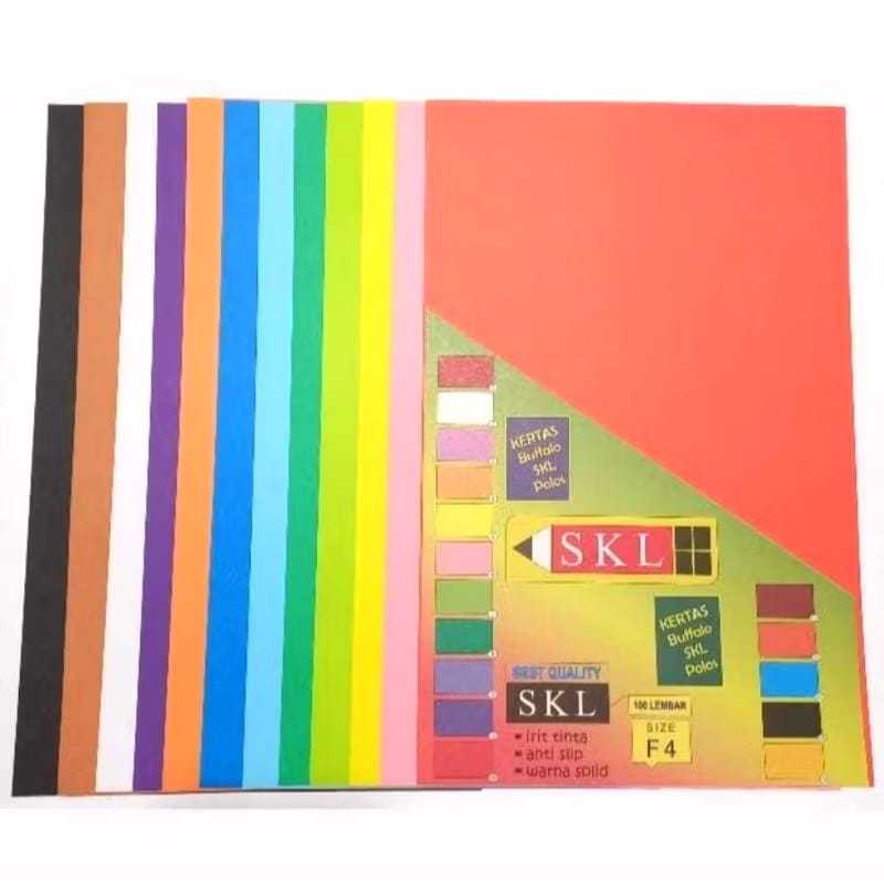 Jual Kertas BUFFALO / Kertas Cover Jilid / Kertas Karton Sampul gradasi ...