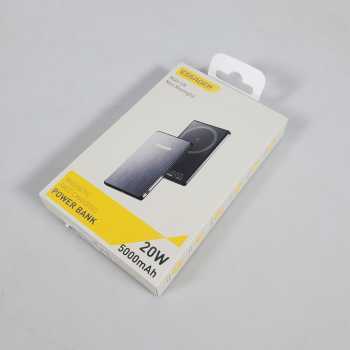 Jual OCHY ESSAGER Power Bank 5000mAh Wireless Magnetic Magsafe Type C ...