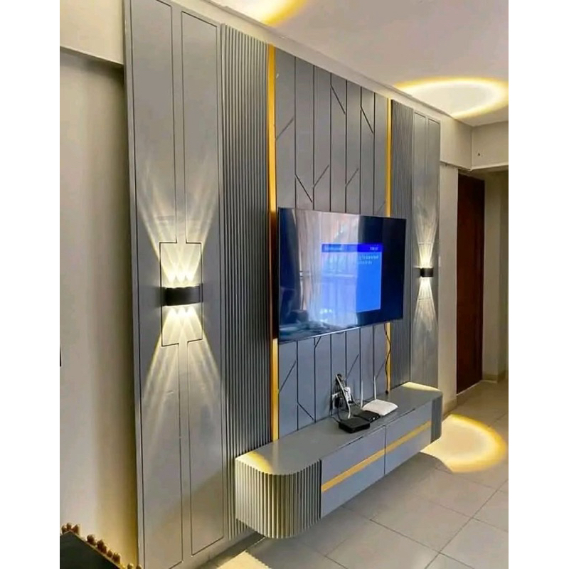 Jual BACKDROP TV WPC | Shopee Indonesia