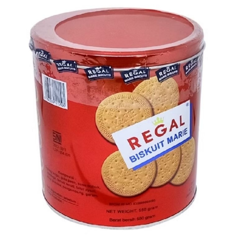 Jual BISKUIT MARIE REGAL KALENG KUE KALENG LEBARAN MURAH READY STOK 500 ...
