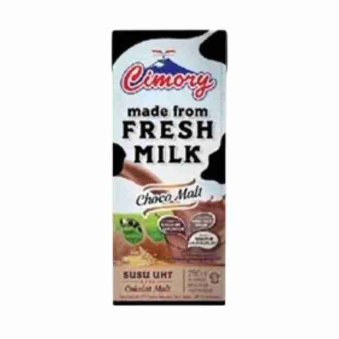 Jual CIMORY UHT MILK CHOCO MALT 250ML | Shopee Indonesia