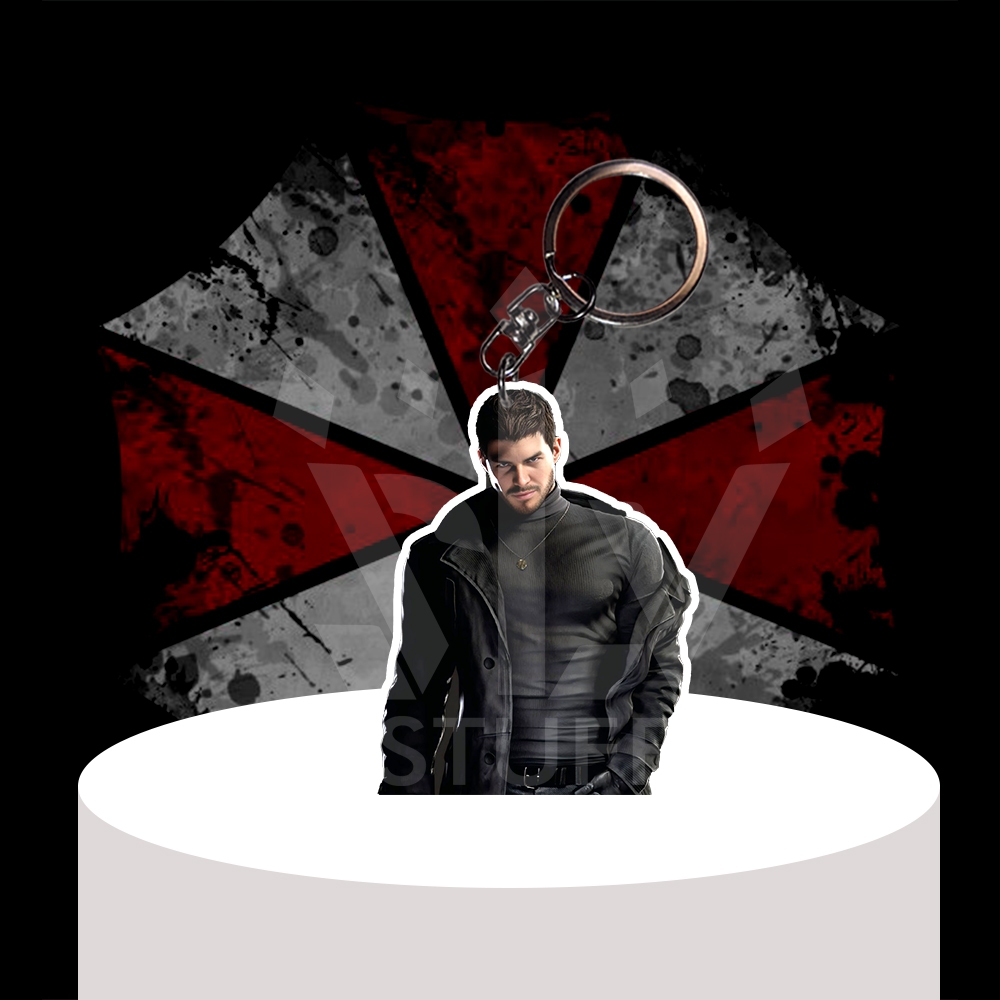 Jual Gantungan Kunci / Gantungan HP Resident Evil - Chris redfield ...