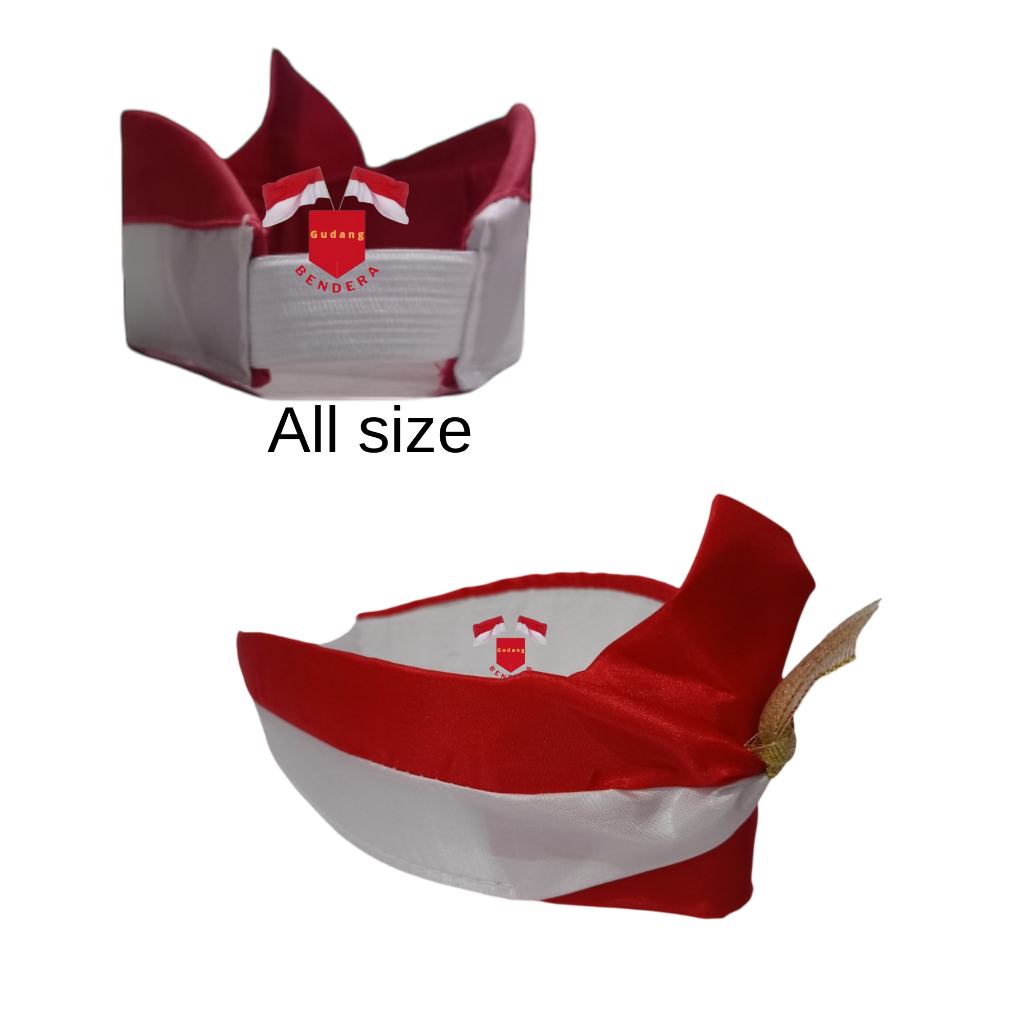 Jual IKAT KEPALA MERAH PUTIH TOPI MERAH PUTIH | Shopee Indonesia