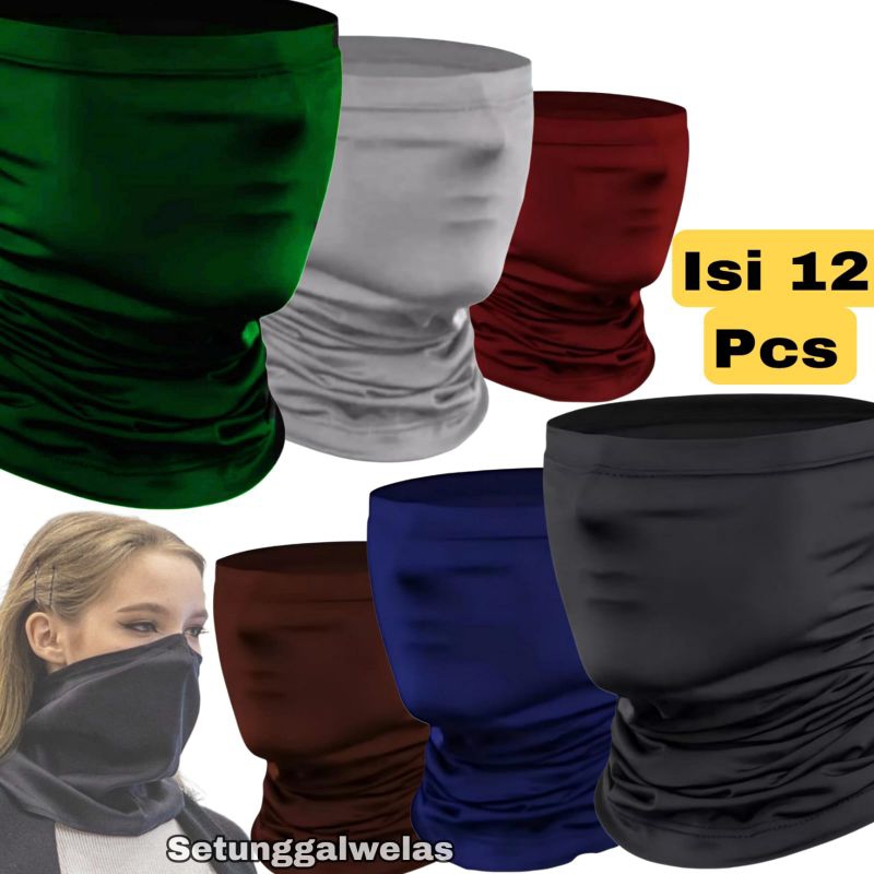 Jual Baff Masker Isi 12 Pcs ( Kemasan Per Pc ) | Shopee Indonesia