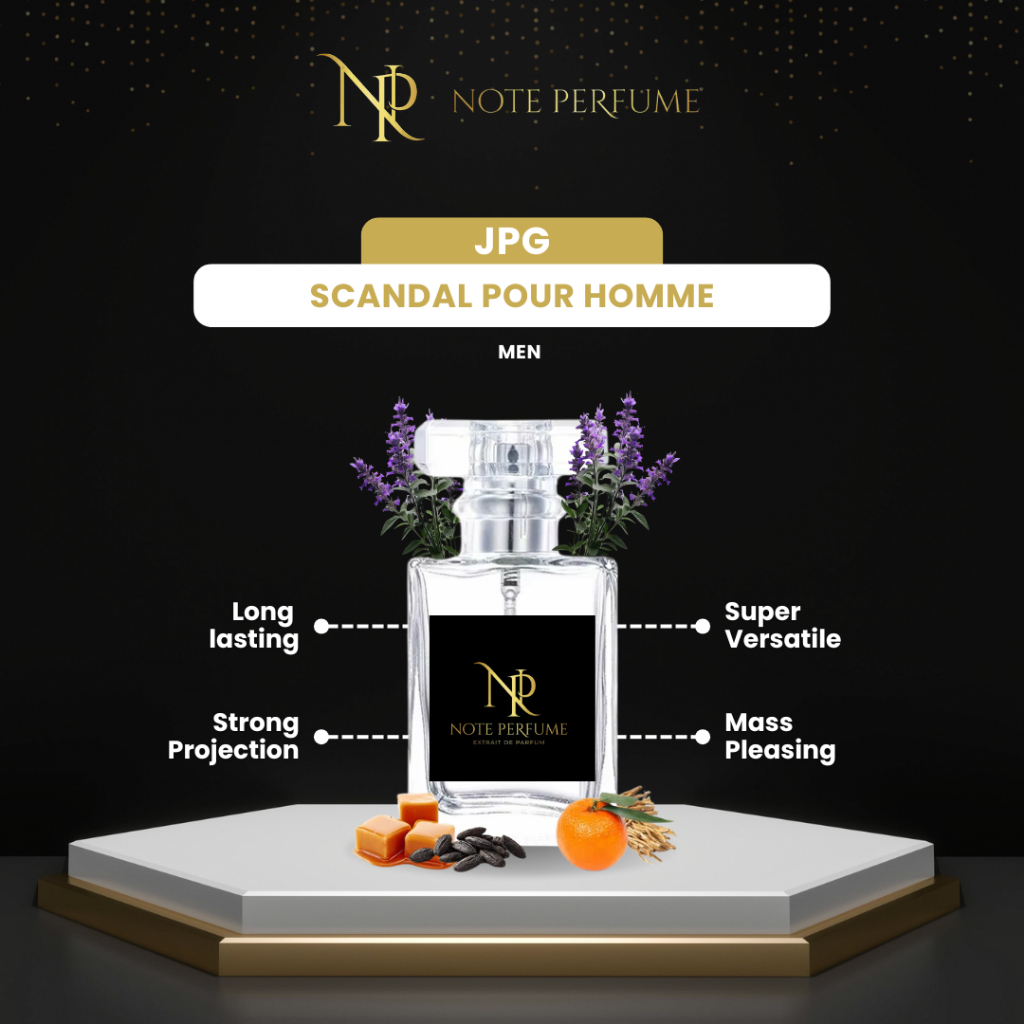 Jual NOTE Perfume - JPG SCANDAL - for Men | Shopee Indonesia