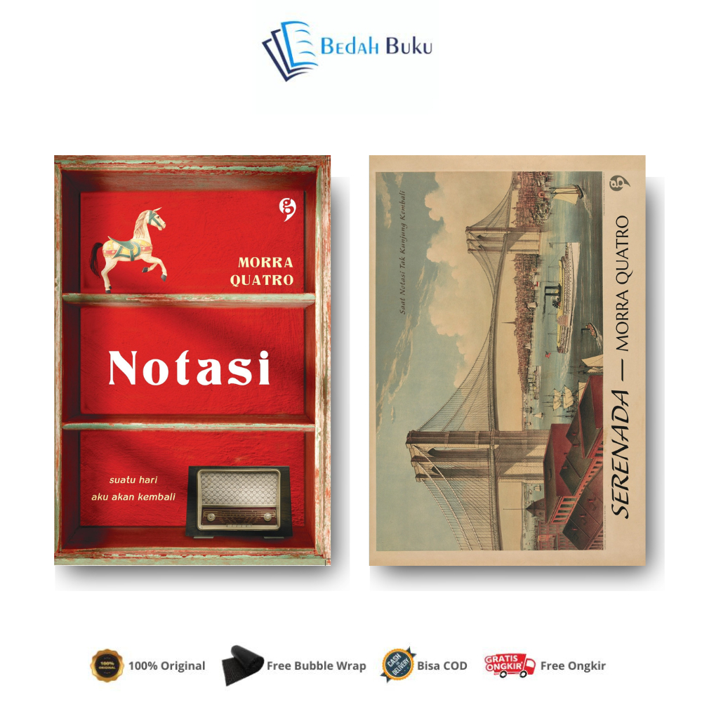 Jual Novel Notasi & Novel Serenada by Morra Quatro - Gagasmedia ...