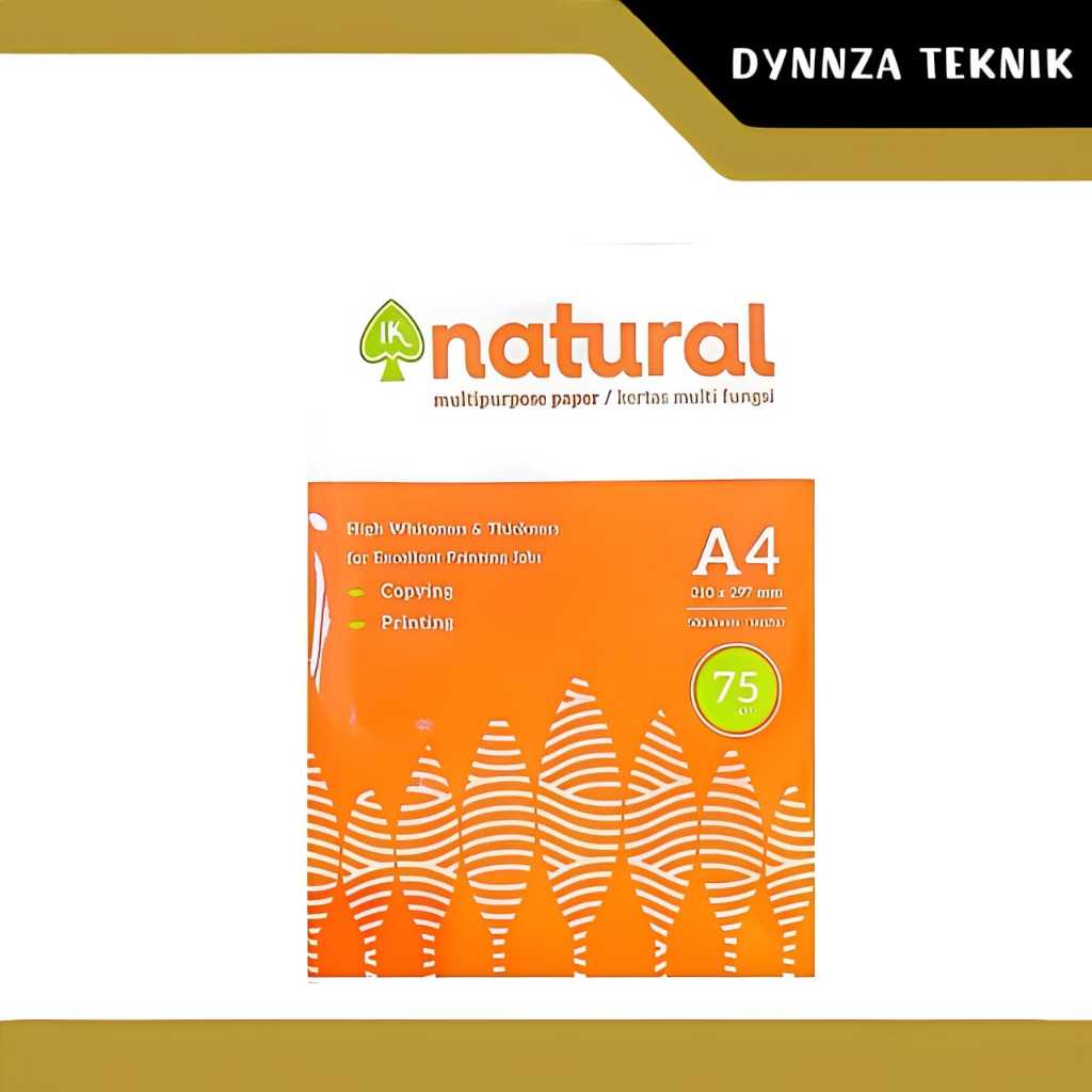 Jual Kertas HVS A4 75gr NATURAL/Copy And Print Paper A4 NATURAL | Shopee Indonesia