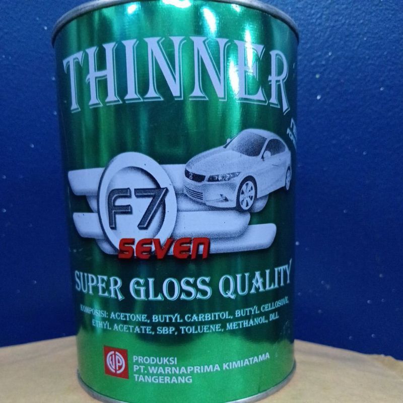 Jual THINNER F7 1 LTR/PENGENCER CAT KAYU DAN BESI/PELARUT CAT KAYU DAN ...